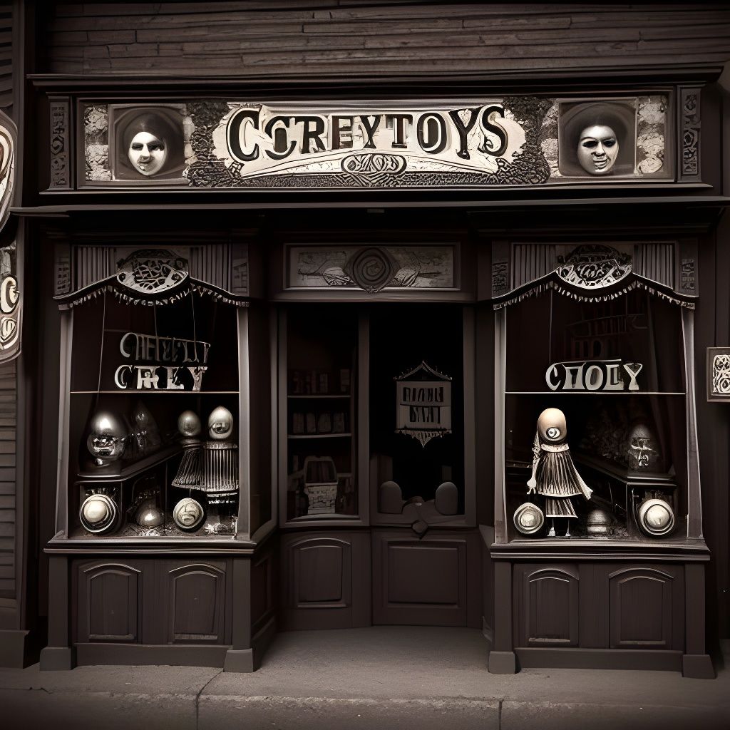 Corey's Haunted Toys - AI Generated Artwork - NightCafe Creator