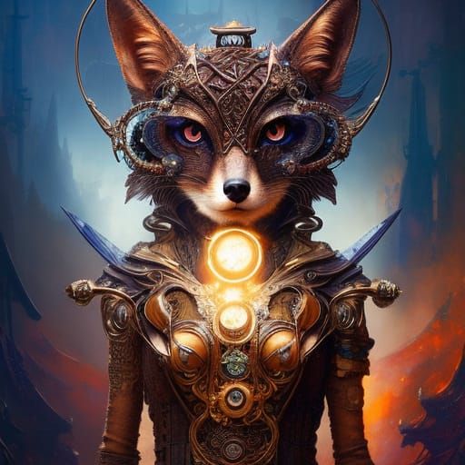 Steamfox - AI Generated Artwork - NightCafe Creator
