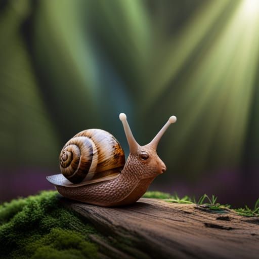 Snail - AI Generated Artwork - NightCafe Creator