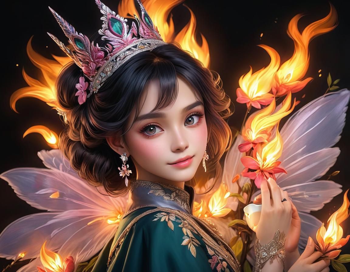 An beautiful delicate magni-graphic princess, cm-lady, and actress. | ((trending_on_pixiv ...