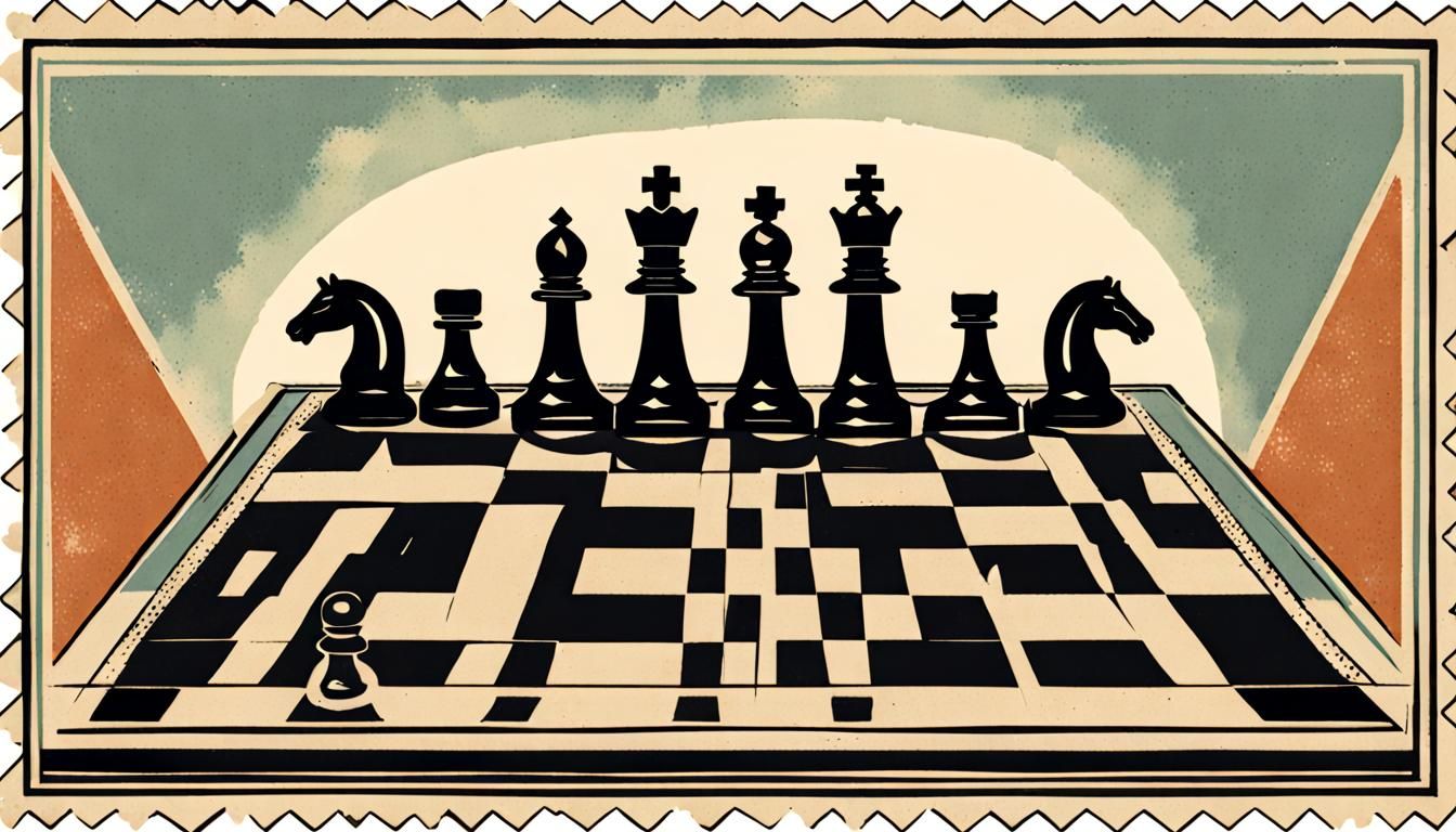Vintage chess - AI Generated Artwork - NightCafe Creator