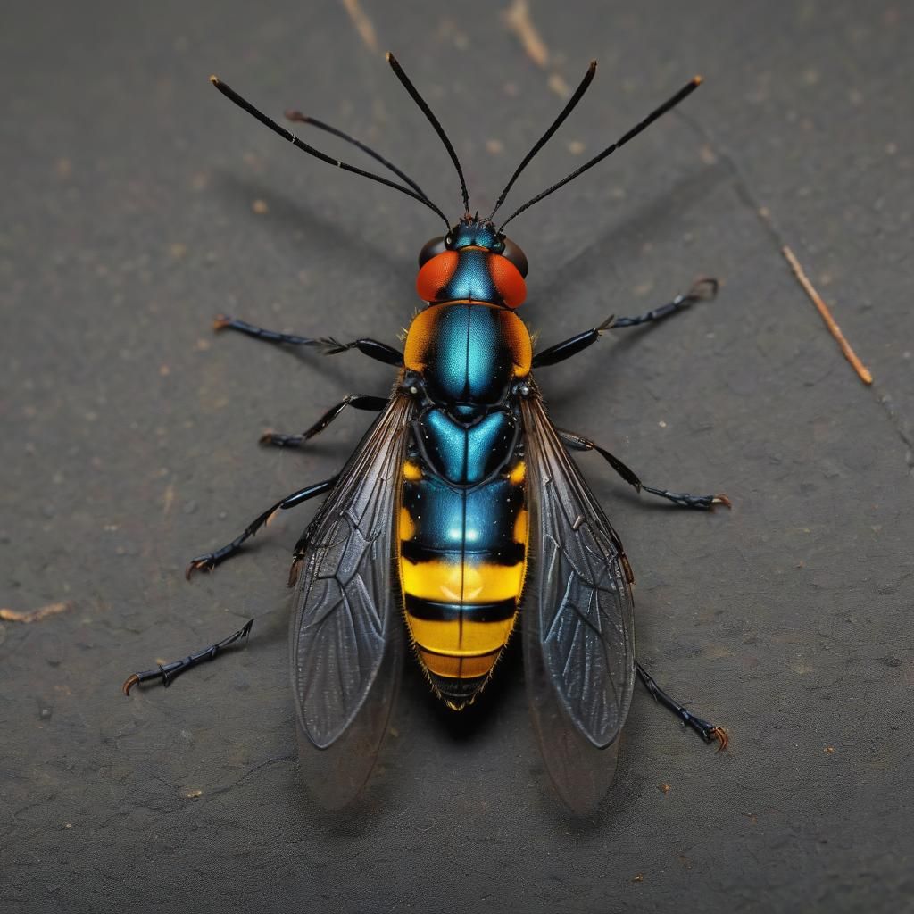 Firefly | Macro photography (Crystal Clear XL Lightning) - AI Generated ...