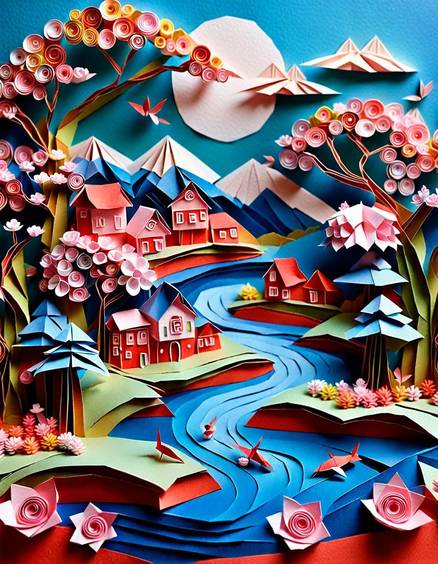 Paper Dreams - AI Generated Artwork - NightCafe Creator