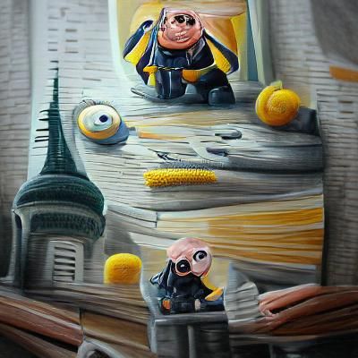 despicable me Gru detailed painting - AI Generated Artwork - NightCafe ...