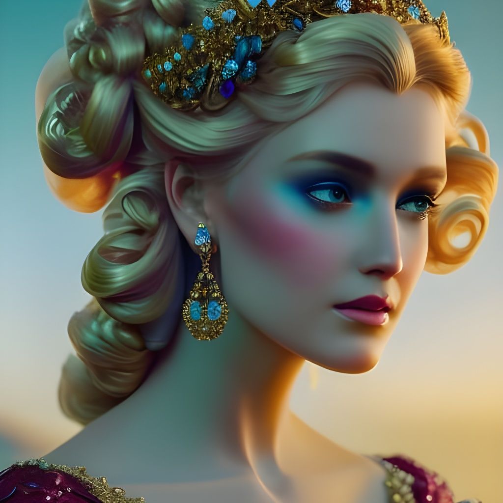 Character Portrait - 128 - AI Generated Artwork - NightCafe Creator