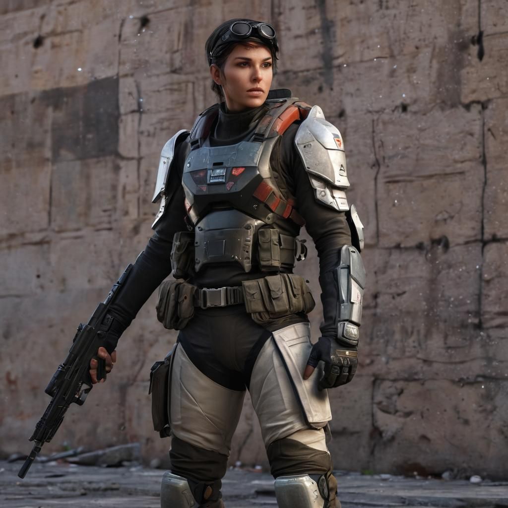 Heavy Rebel Trooper in 2304 - AI Generated Artwork - NightCafe Creator