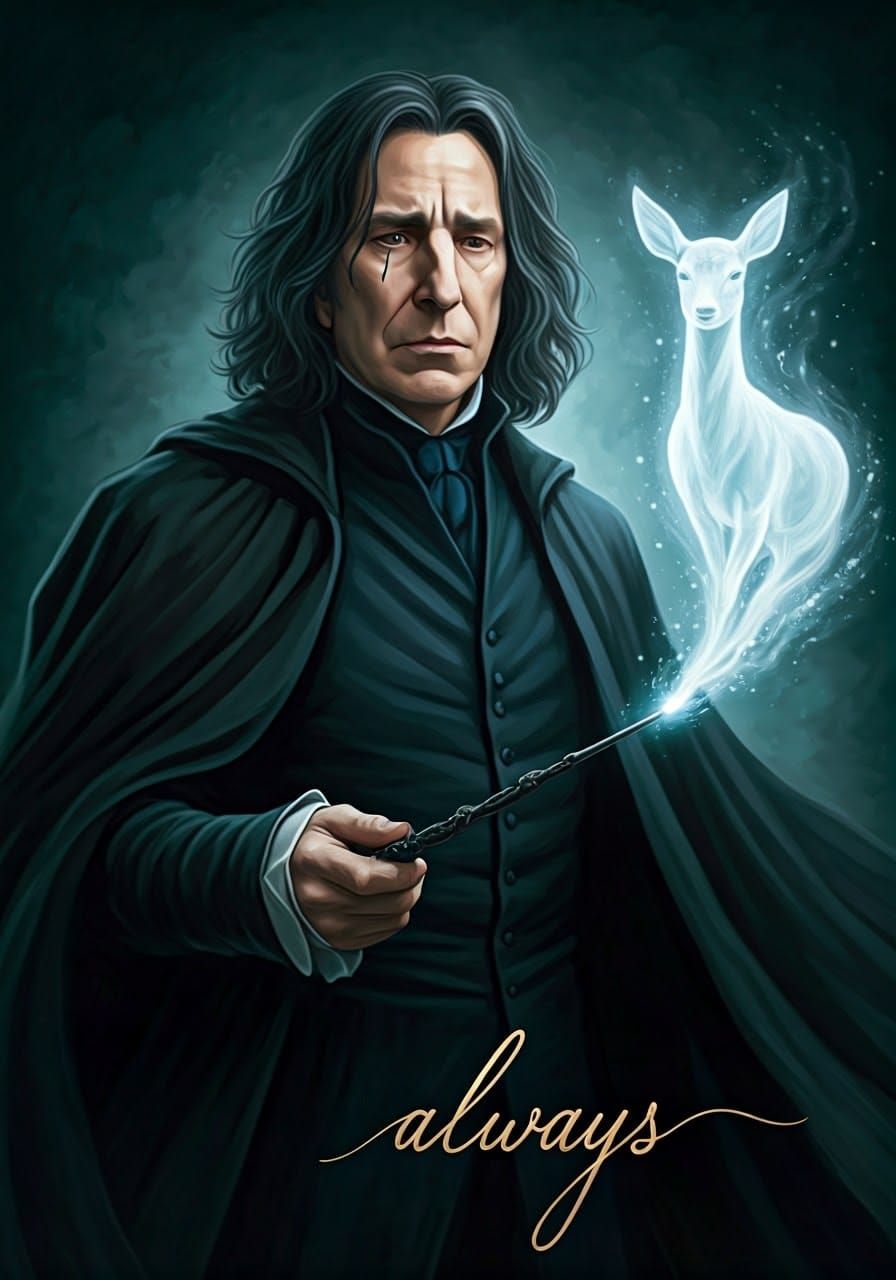 Always 2/4 - Sorrowful Wizard with Luminous Doe and Ethereal...