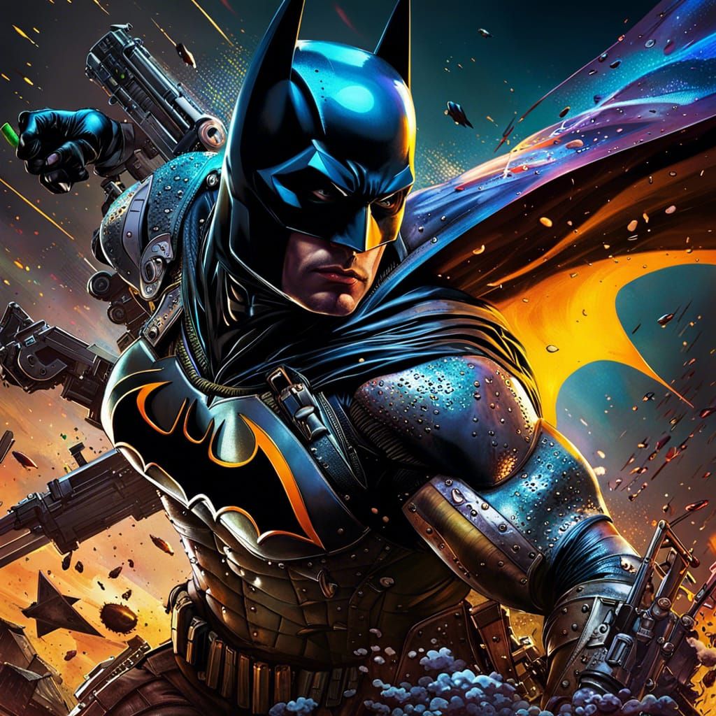 Batman - no Robin - AI Generated Artwork - NightCafe Creator