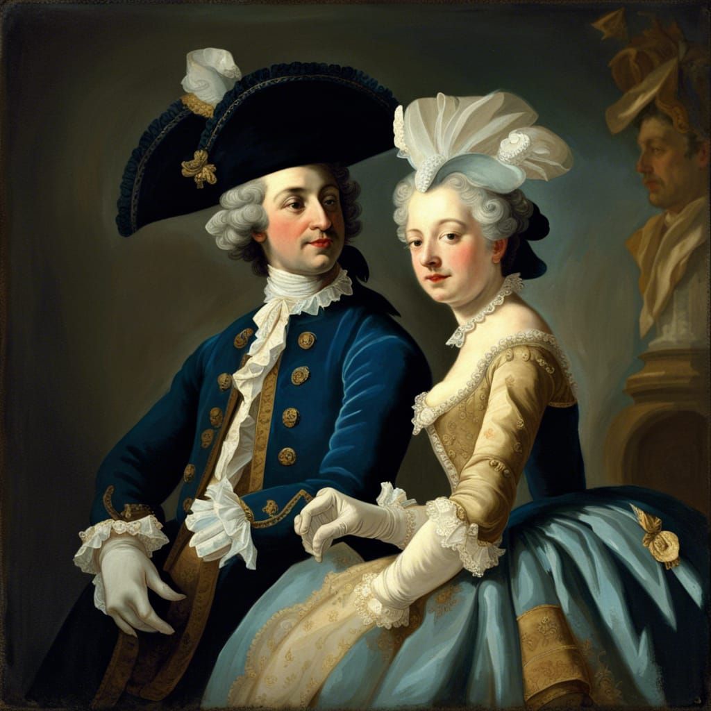 This rococo life - AI Generated Artwork - NightCafe Creator