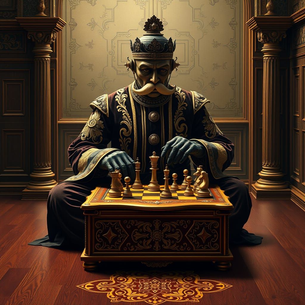 Majestic Automaton in 18th-Century Ottoman Style C... - AI Art