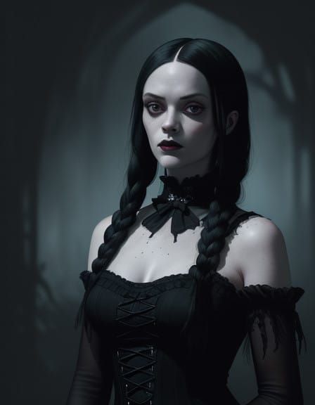 Wednesday addams. Mature, curvy and lithe-bodied. Lascivious. Create an ...