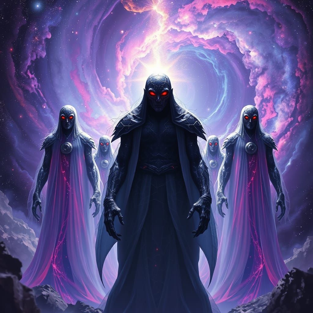 Ethereal Dreamscapes of Cosmic Proportions: Transl... - AI Art