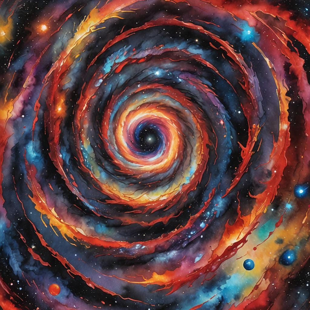 Star forming process - AI Generated Artwork - NightCafe Creator