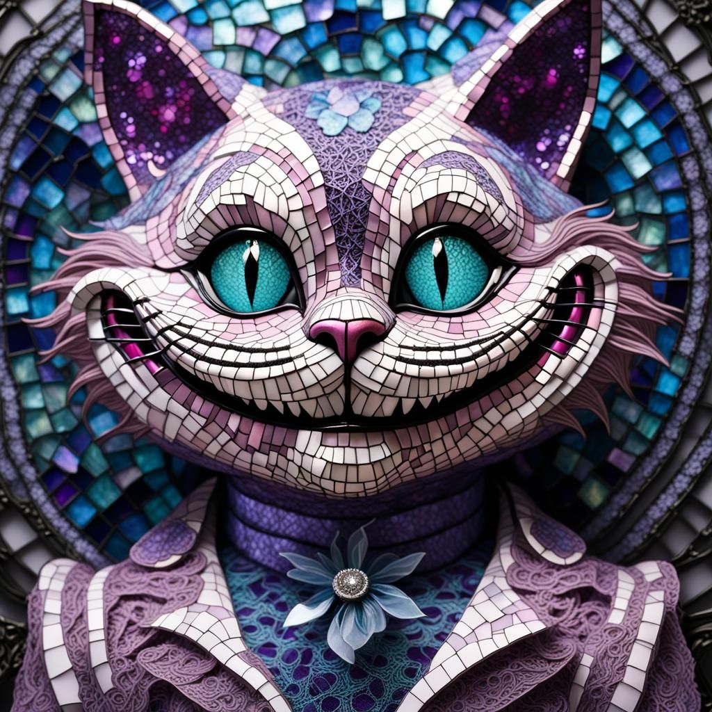 Dapper Cheshire Cat - AI Generated Artwork - NightCafe Creator