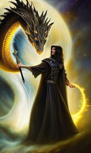 Merlin the Magician - AI Generated Artwork - NightCafe Creator