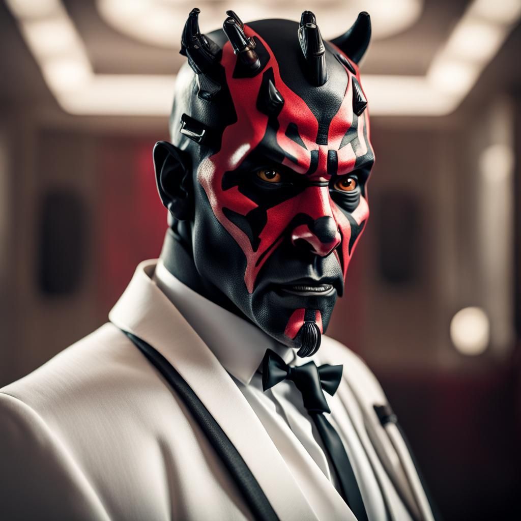 Maul, Formal Maul - AI Generated Artwork - NightCafe Creator