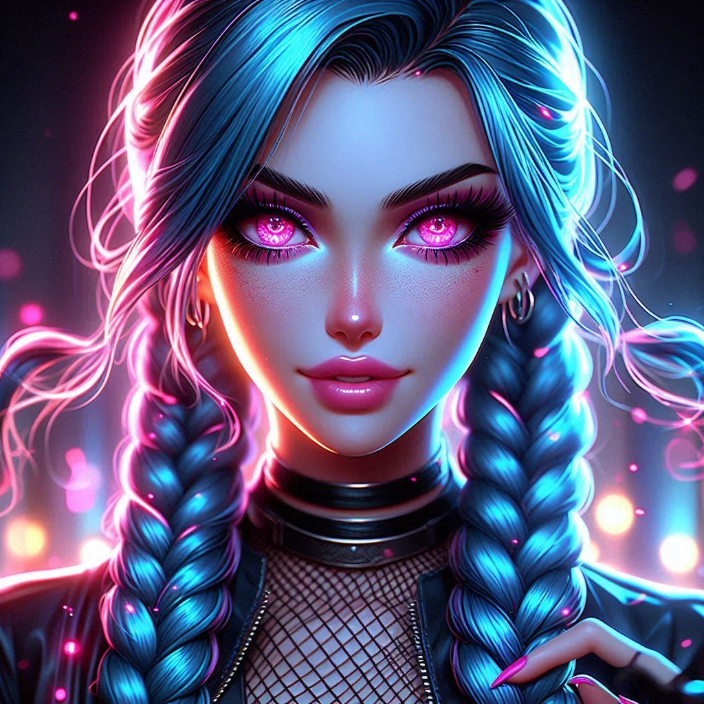 Alternative Lovely Jinx ♥ x) - AI Generated Artwork - NightCafe Creator