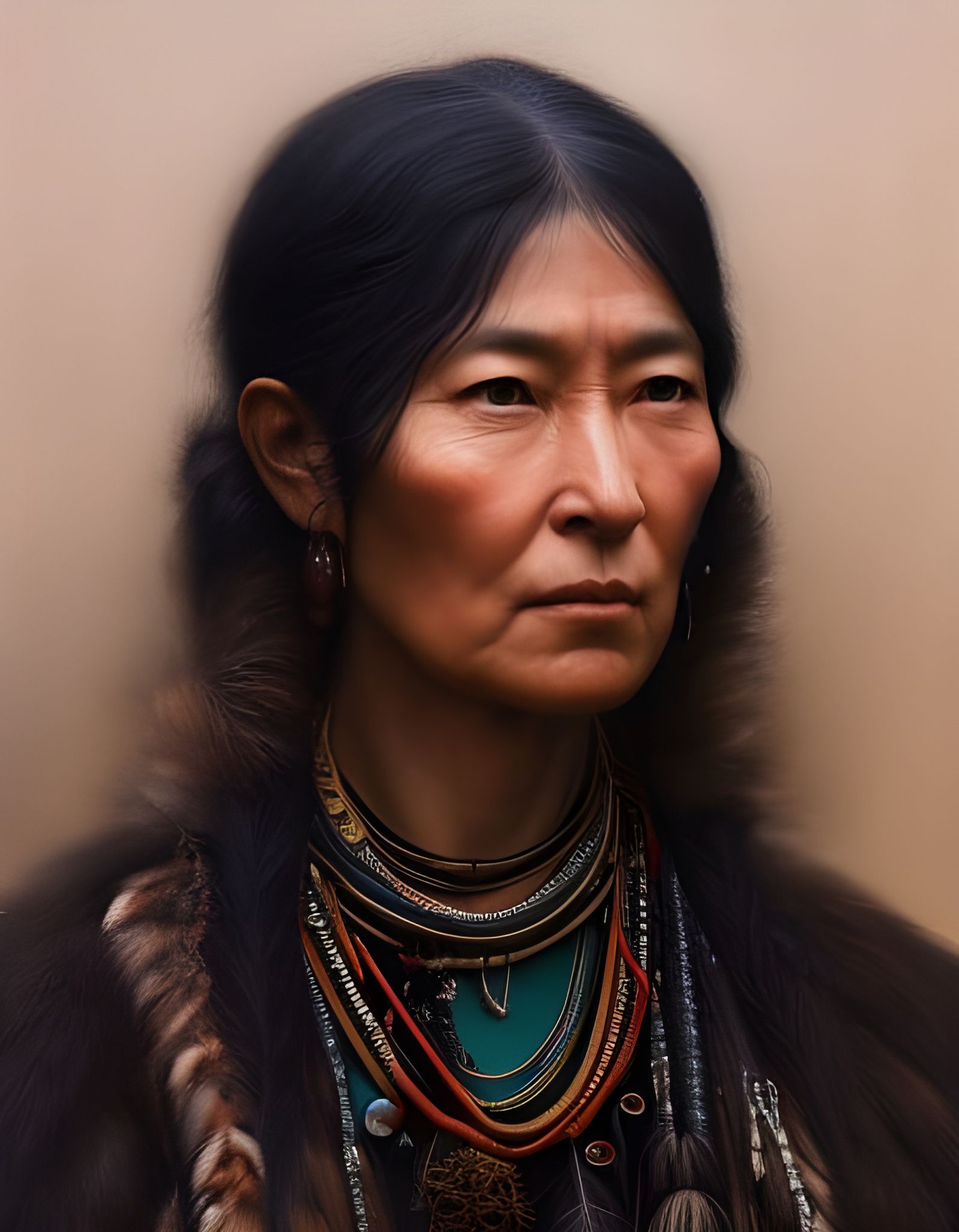 Tehuelche Princess #4 Patagonic Machi