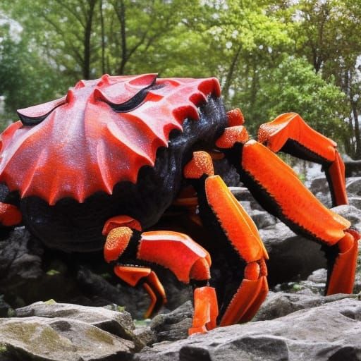 crabzilla - AI Generated Artwork - NightCafe Creator