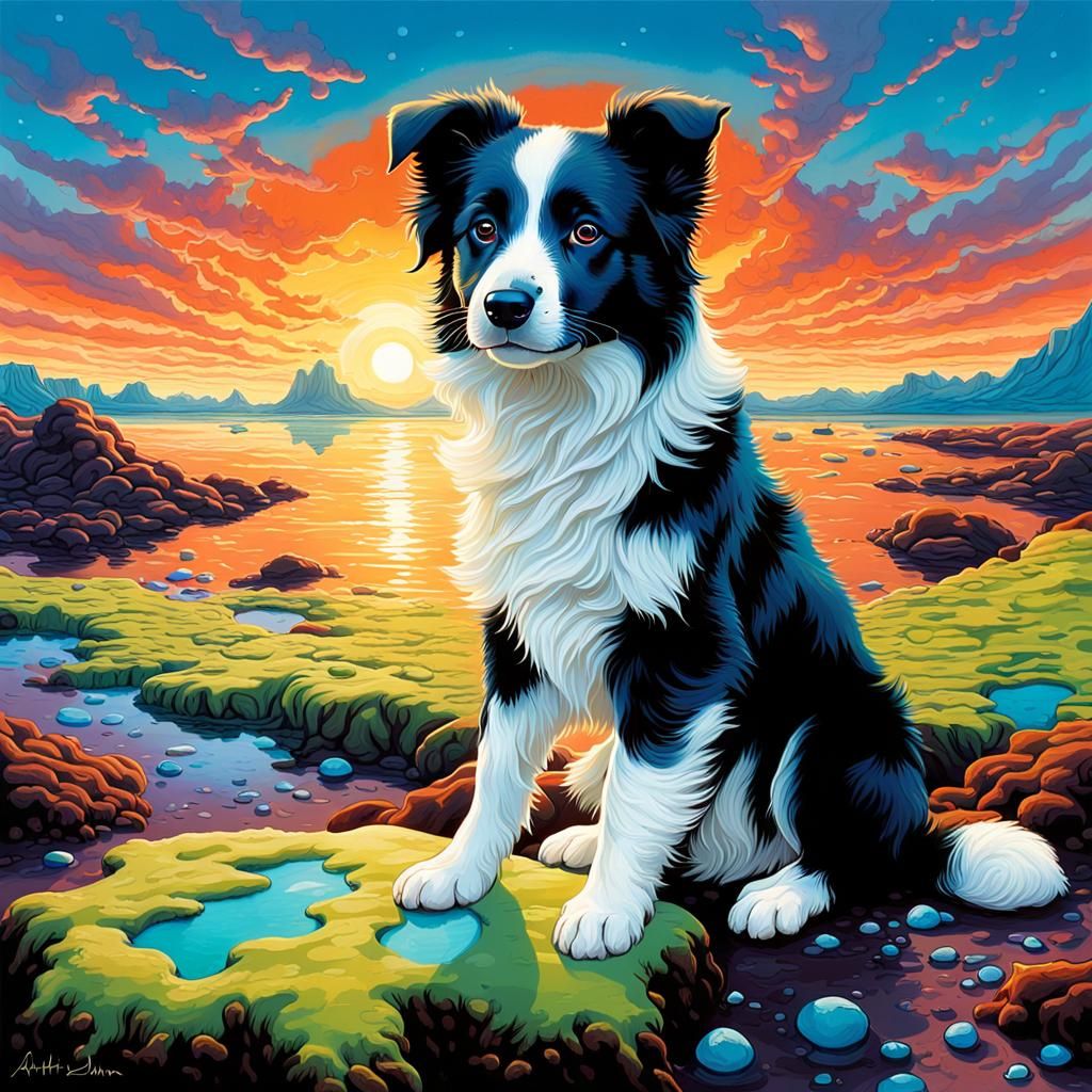 Archean landscape - AI Generated Artwork - NightCafe Creator