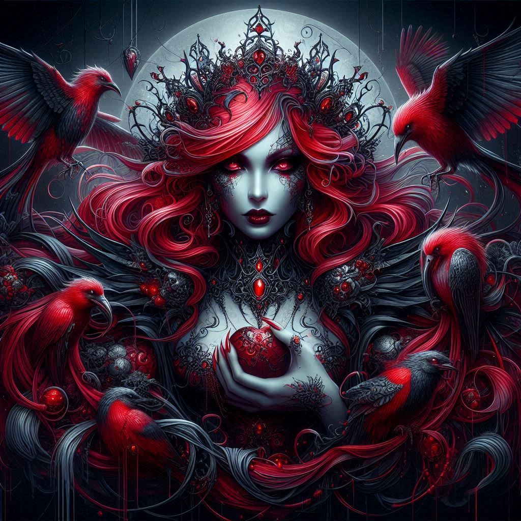 Wicked Ruby - AI Generated Artwork - NightCafe Creator