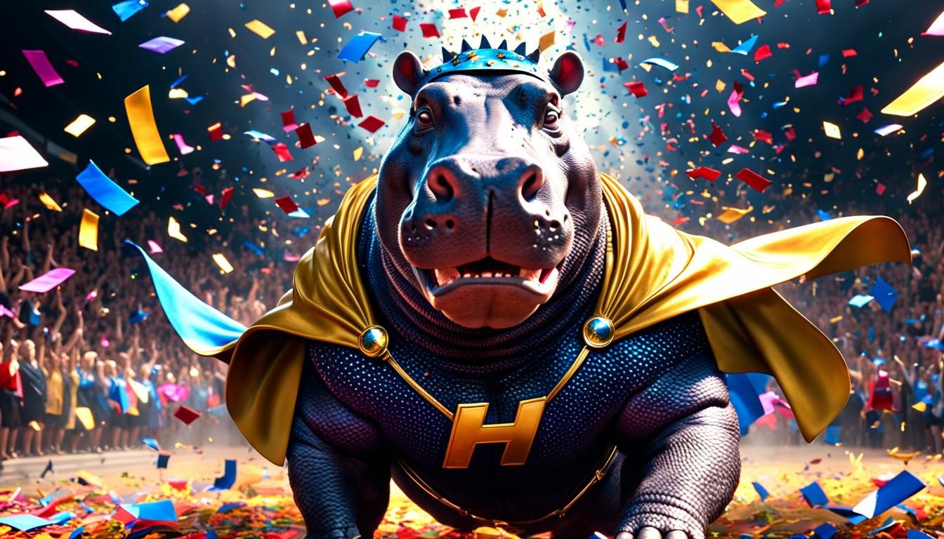 Henry the Hippo - AI Generated Artwork - NightCafe Creator