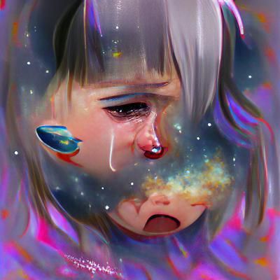 Tears 😢 - AI Generated Artwork - NightCafe Creator