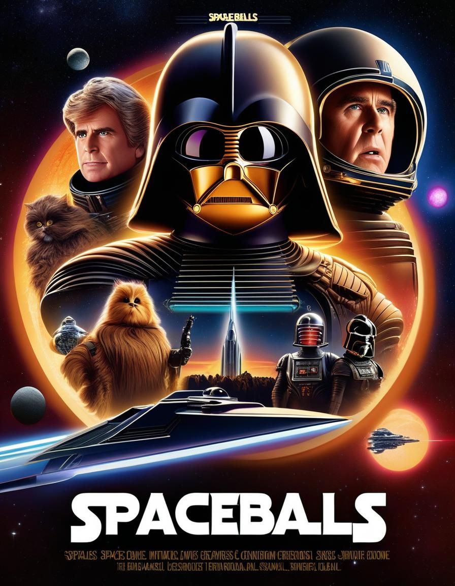 "Spaceballs" - AI Generated Artwork - NightCafe Creator