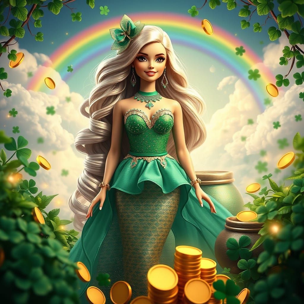 Barbie St Patrick’s Day - Barbie in Vibrant St. Patrick's Da...