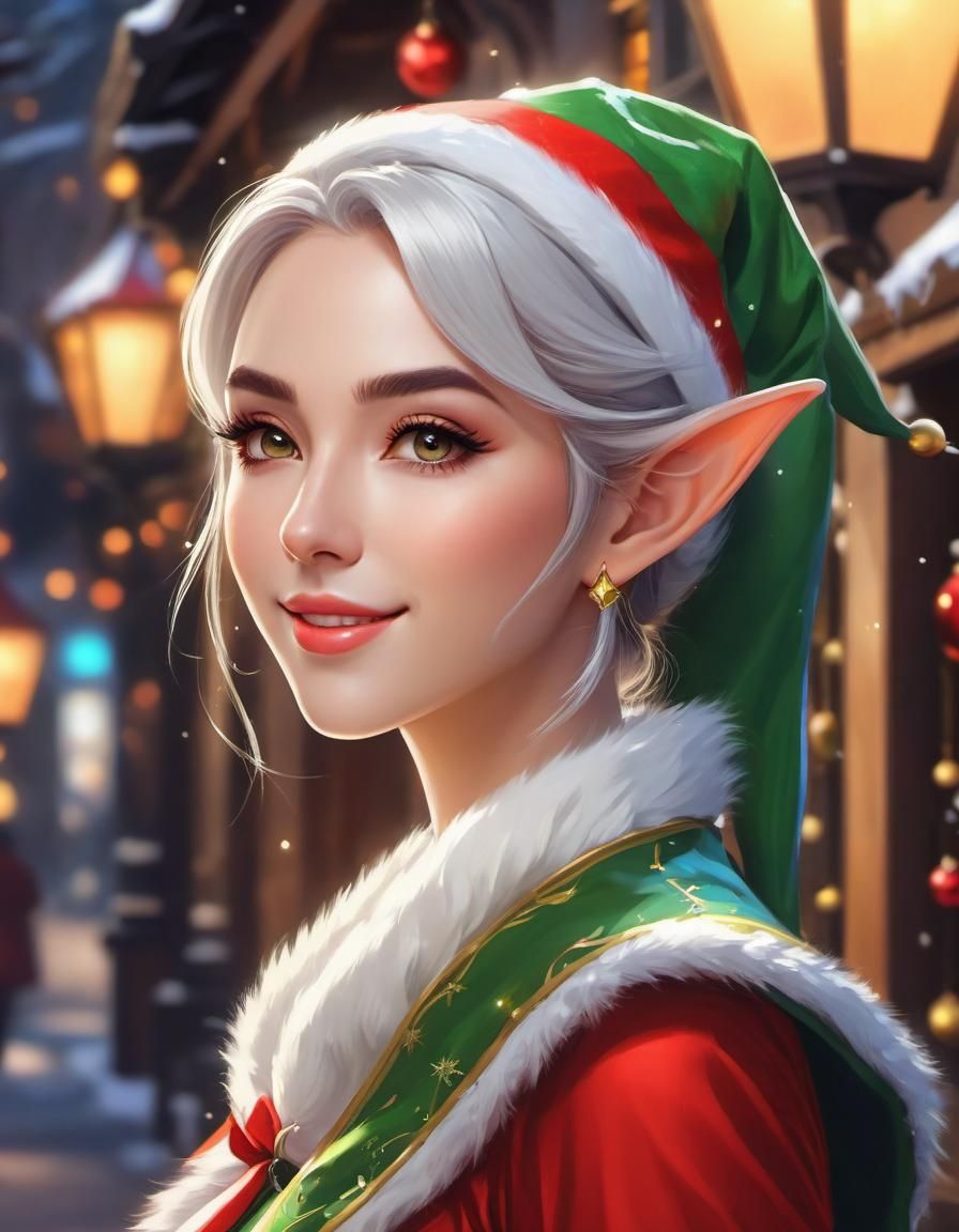 Elf Portraits. - AI Generated Artwork - NightCafe Creator