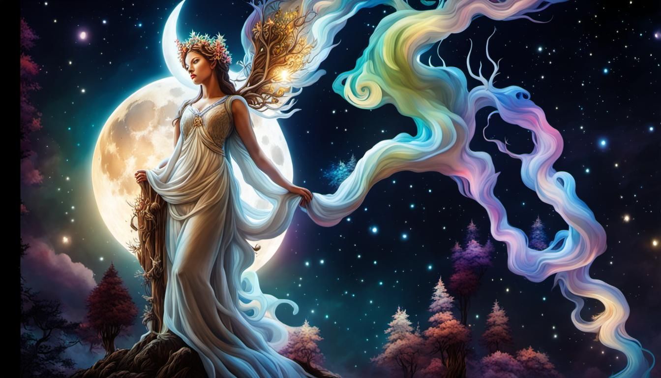 Hypnos - the deity of sleep - AI Generated Artwork - NightCafe Creator