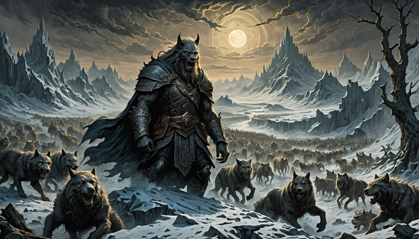 Kingdom of Wolves - AI Generated Artwork - NightCafe Creator