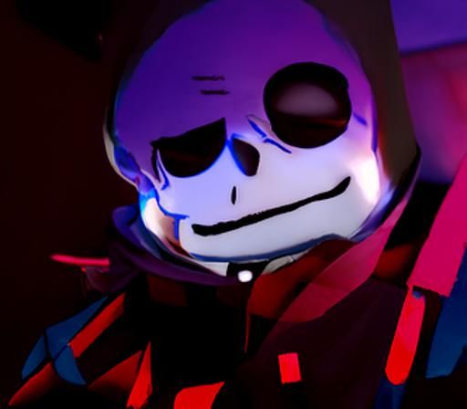 Murder sans - AI Generated Artwork - NightCafe Creator