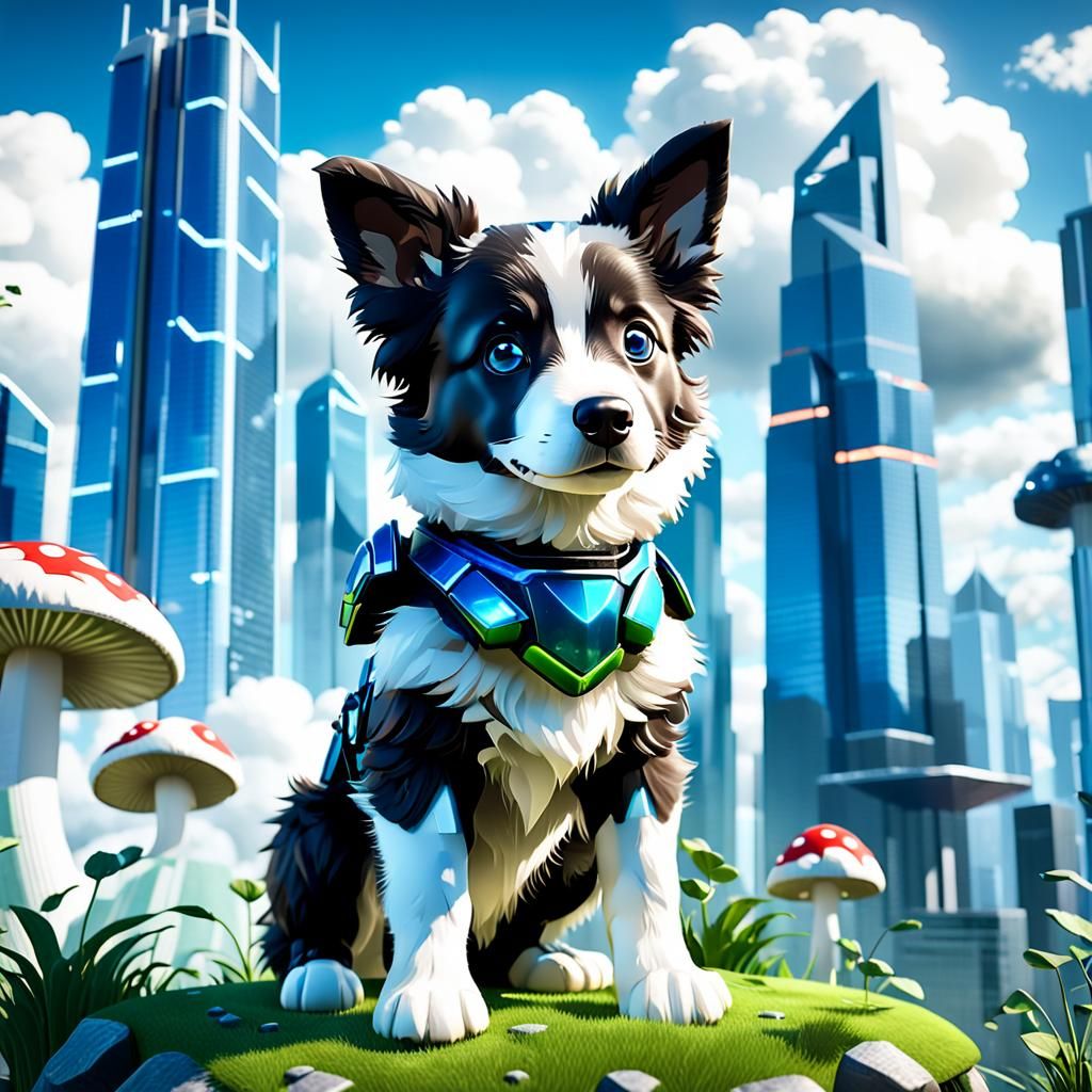 YAYA BEEP BEEP - Skyscraper Platform - AI Generated Artwork - NightCafe Creator