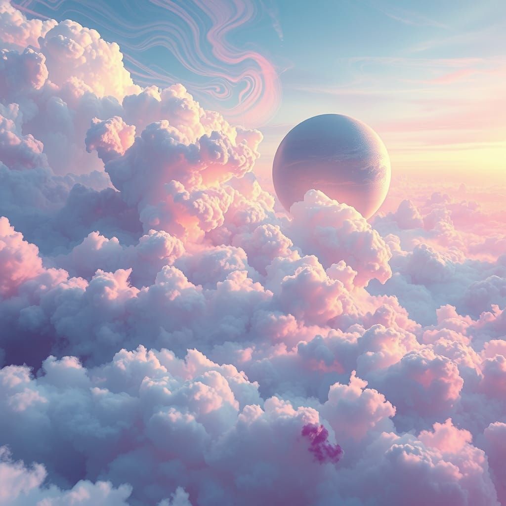 Surreal planetscapes - Dreamlike Futuristic Planetscapes wi...