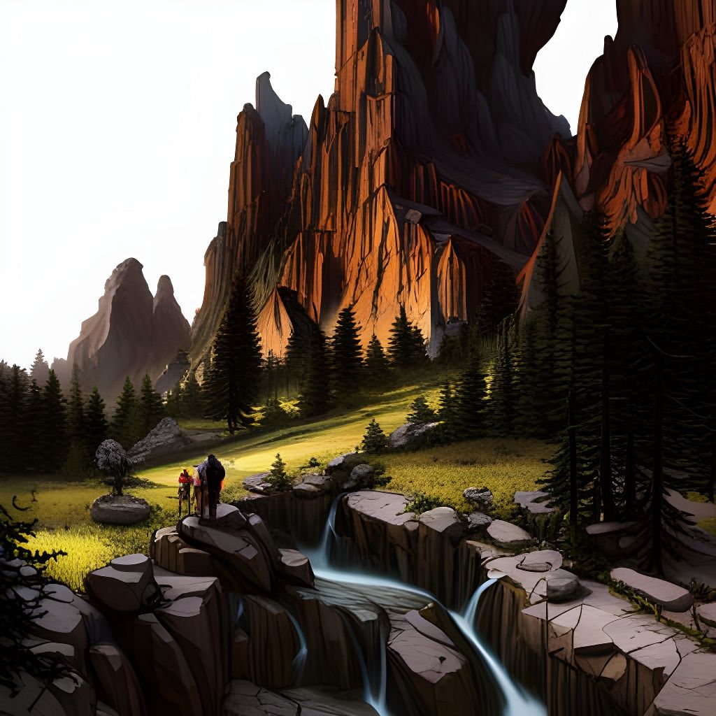 Beautiful outdoor scene - AI Generated Artwork - NightCafe Creator