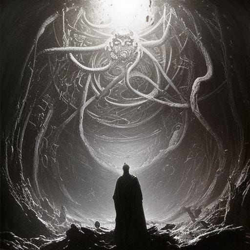 Azathoth at the End of Time - AI Generated Artwork - NightCafe Creator
