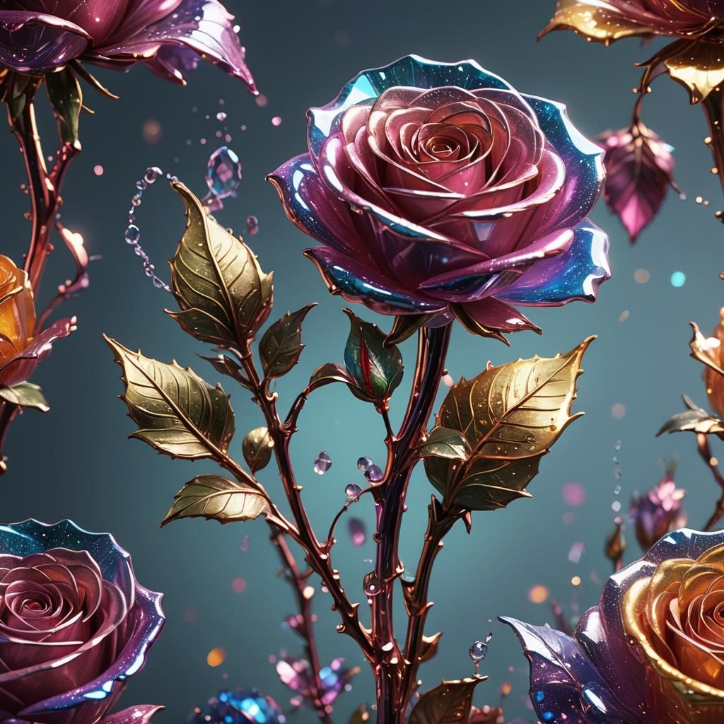 Flowers - AI Generated Artwork - NightCafe Creator