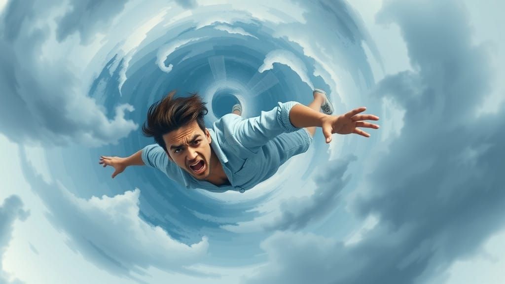 And here's that falling feeling moving in!