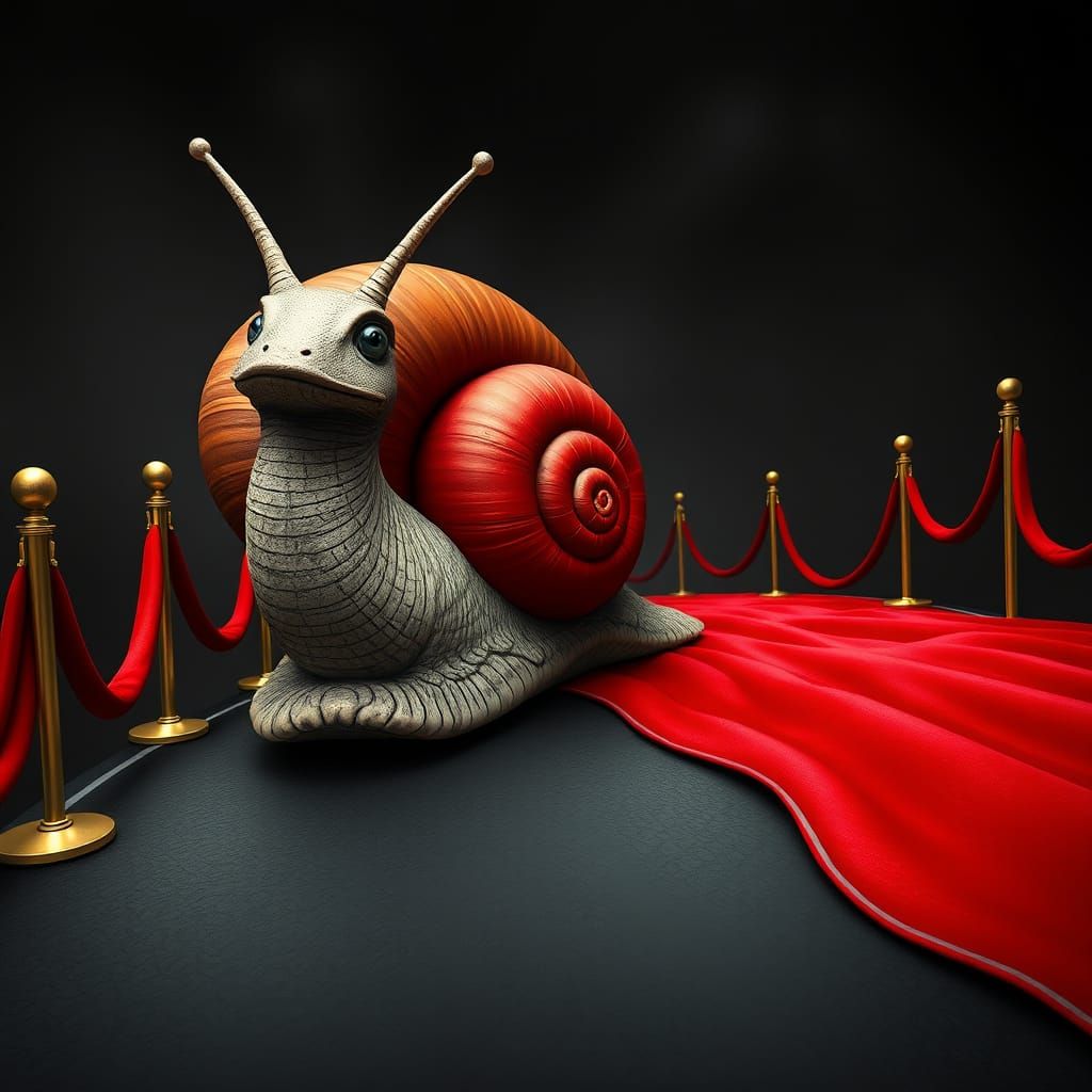 Curious Snail: Why is the Red Carpet Red?