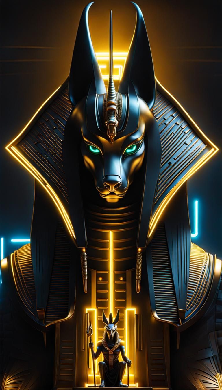 Anubis - AI Generated Artwork - NightCafe Creator