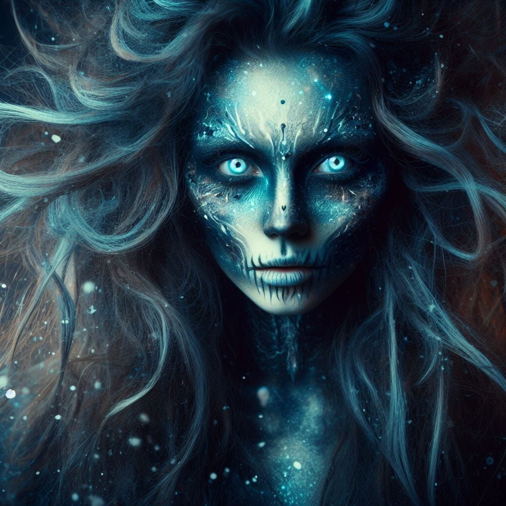 Pale Blue Eyes - AI Generated Artwork - NightCafe Creator