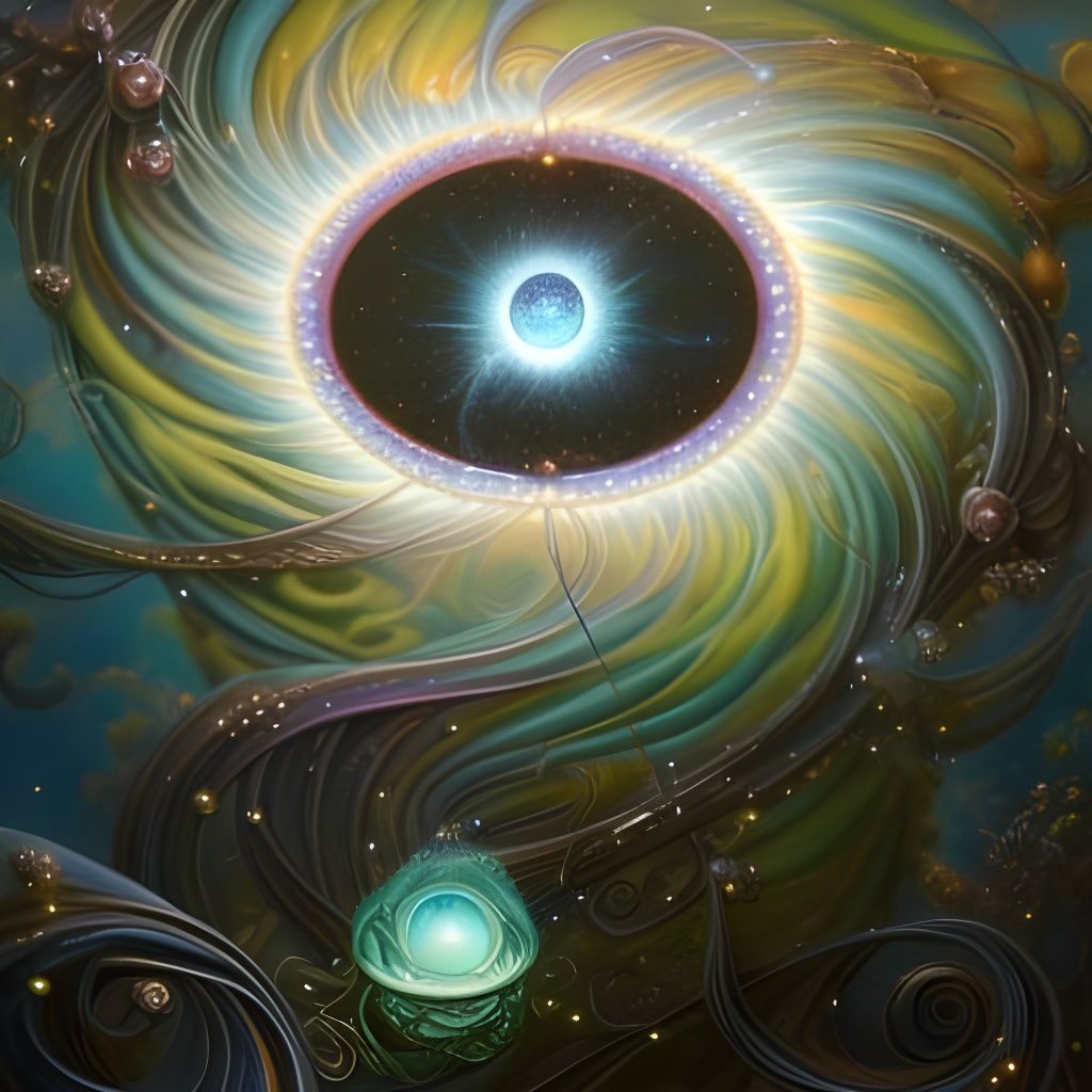 Mesmer-eye-zing galaxy - AI Generated Artwork - NightCafe Creator