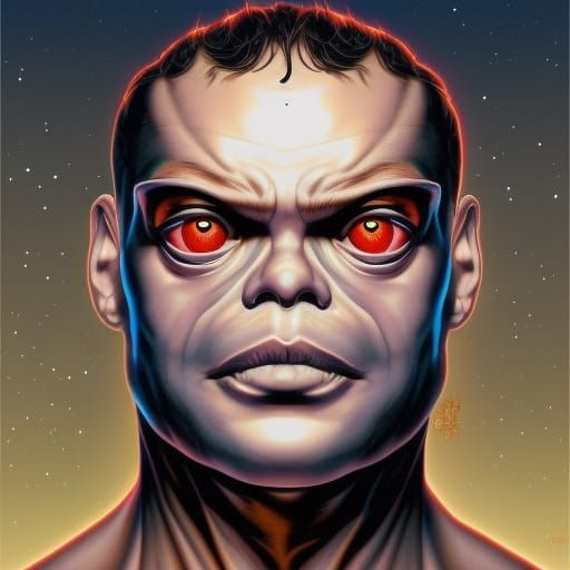 hyperdetailed pepe frog, head and shoulders portrait, Mark Brooks and ...