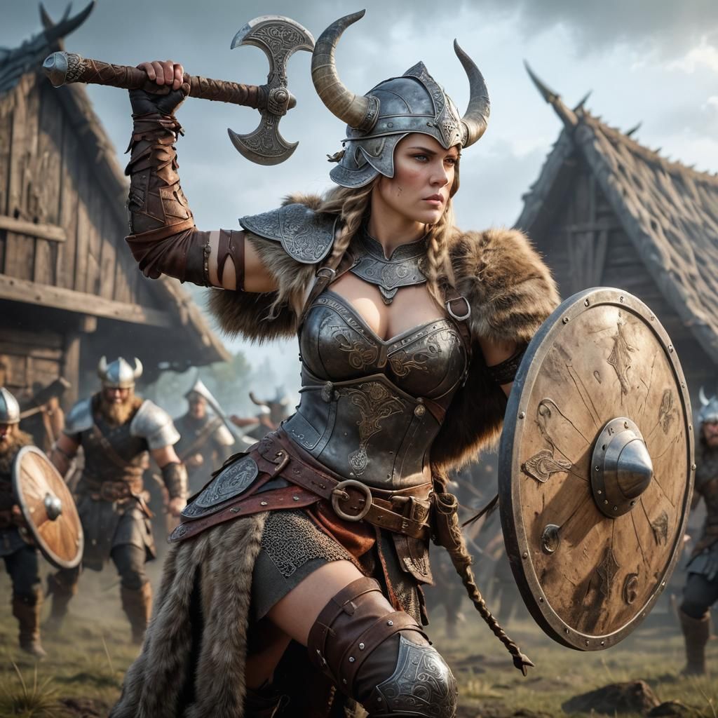 Untill Valhalla! - AI Generated Artwork - NightCafe Creator