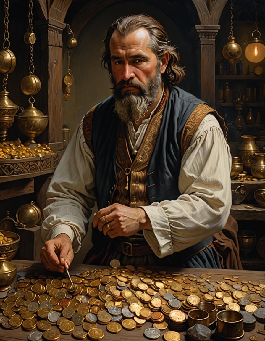 The Merchant - AI Generated Artwork - NightCafe Creator