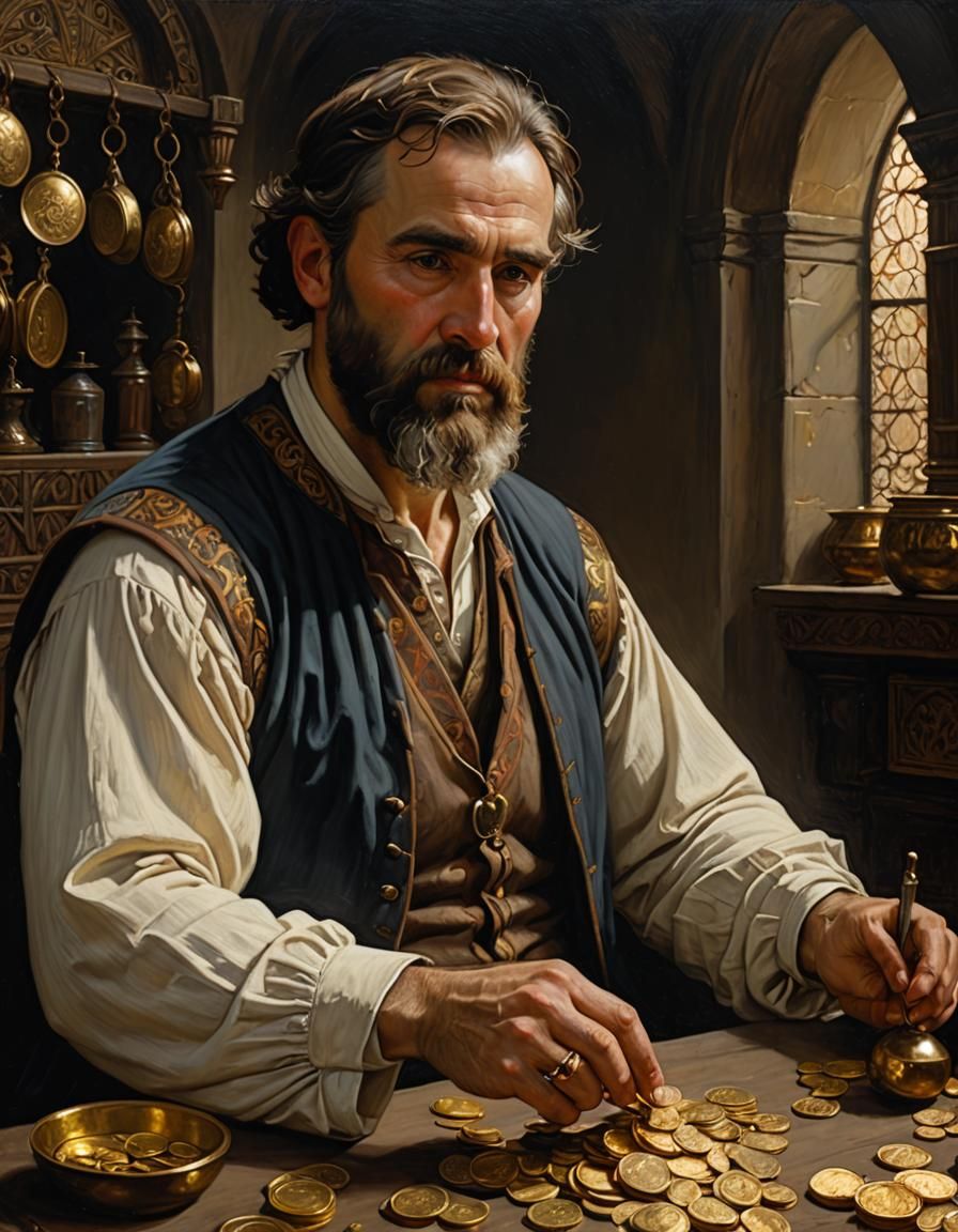 The Merchant - AI Generated Artwork - NightCafe Creator