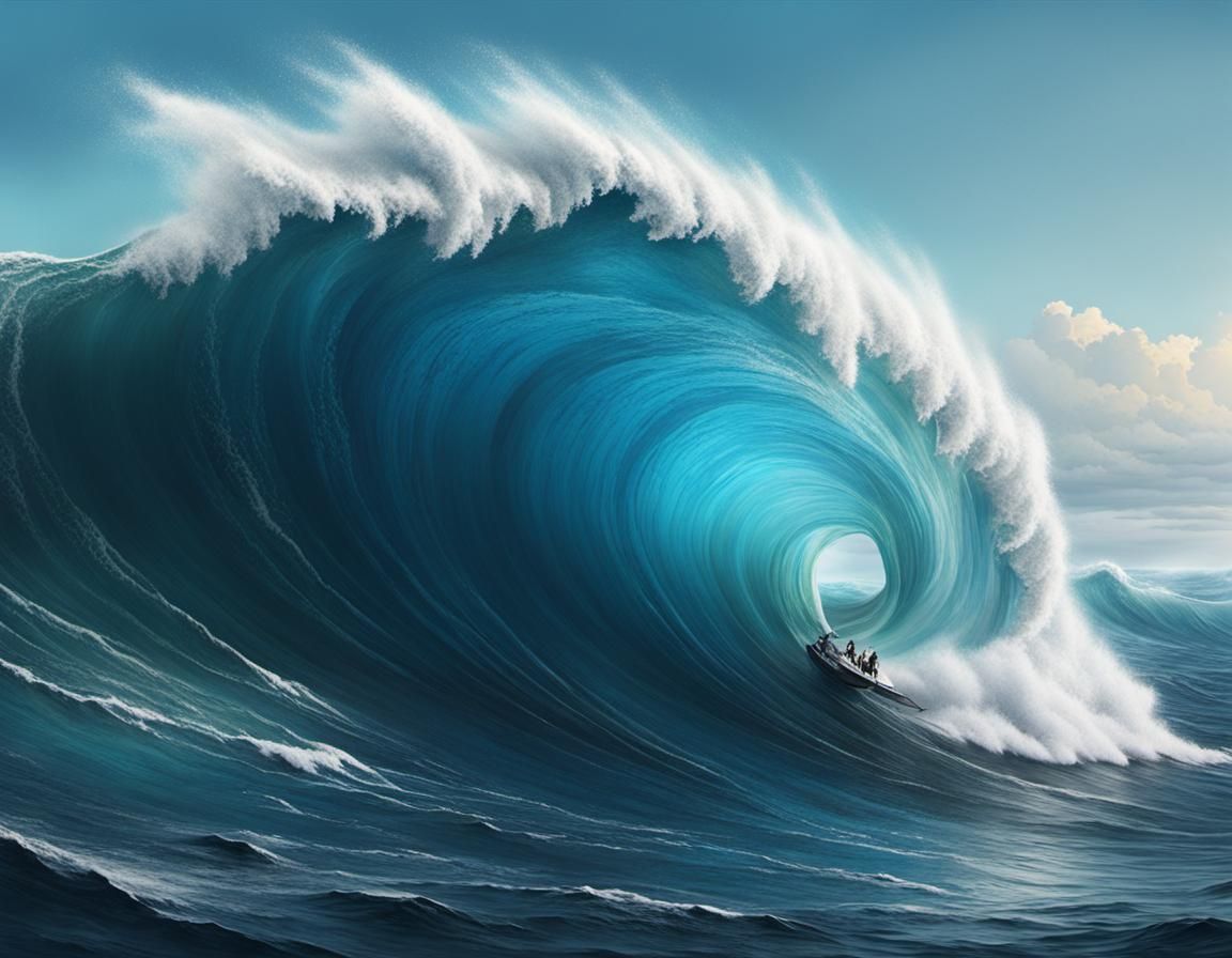 Formidable Ocean - AI Generated Artwork - NightCafe Creator