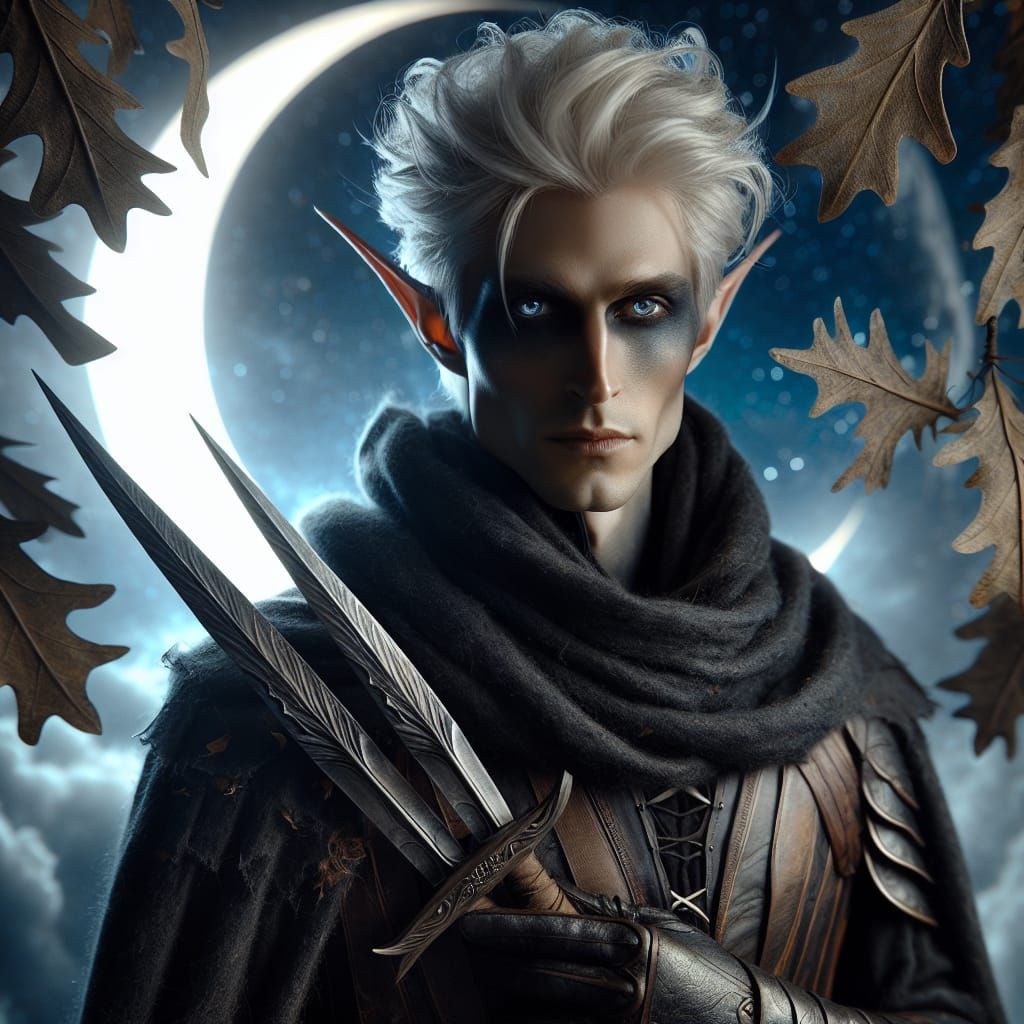 Elven Rogue - AI Generated Artwork - NightCafe Creator