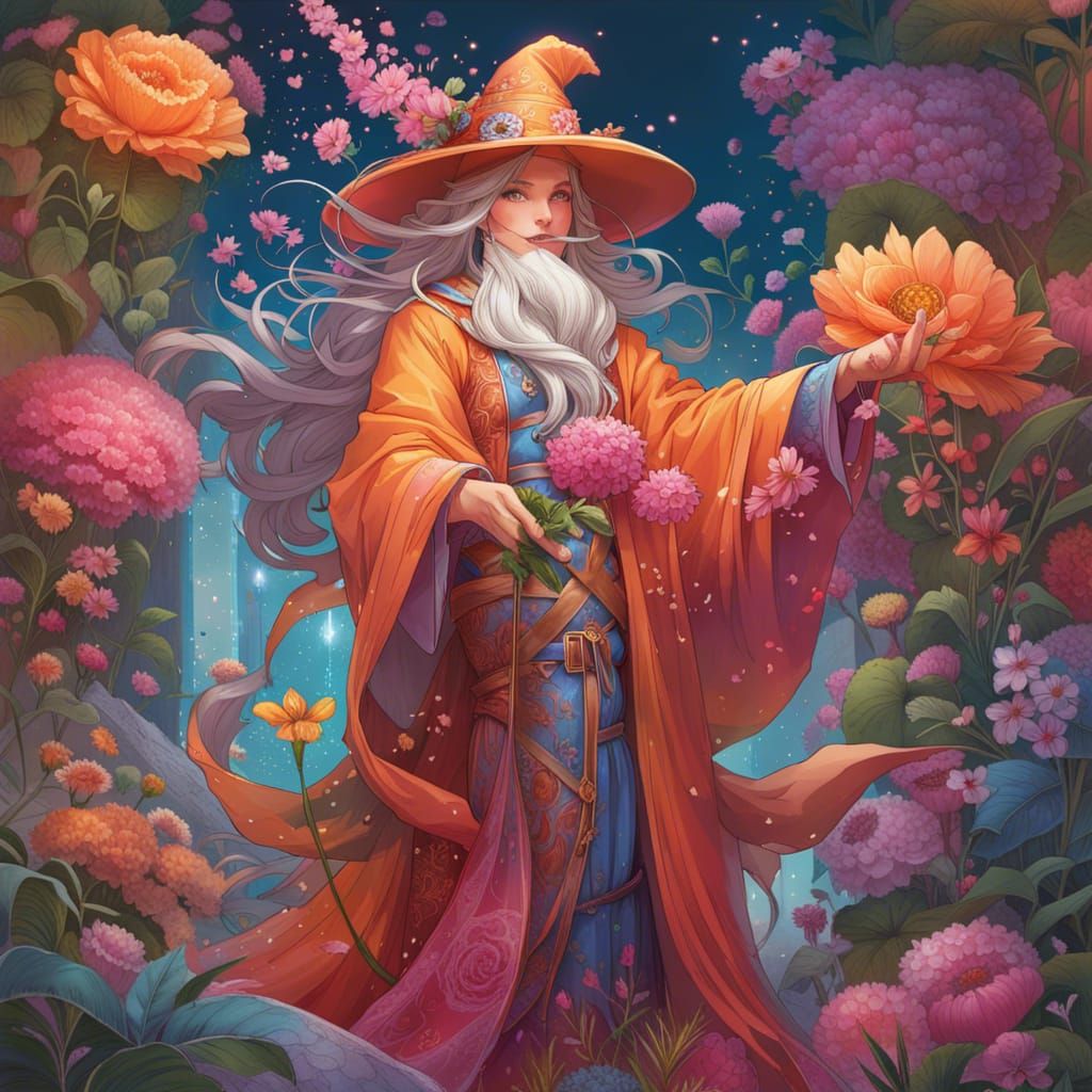 Magic Caster - AI Generated Artwork - NightCafe Creator